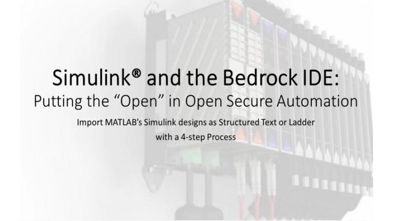 Programowanie PLC w oparciu o modele MATLAB Simulink