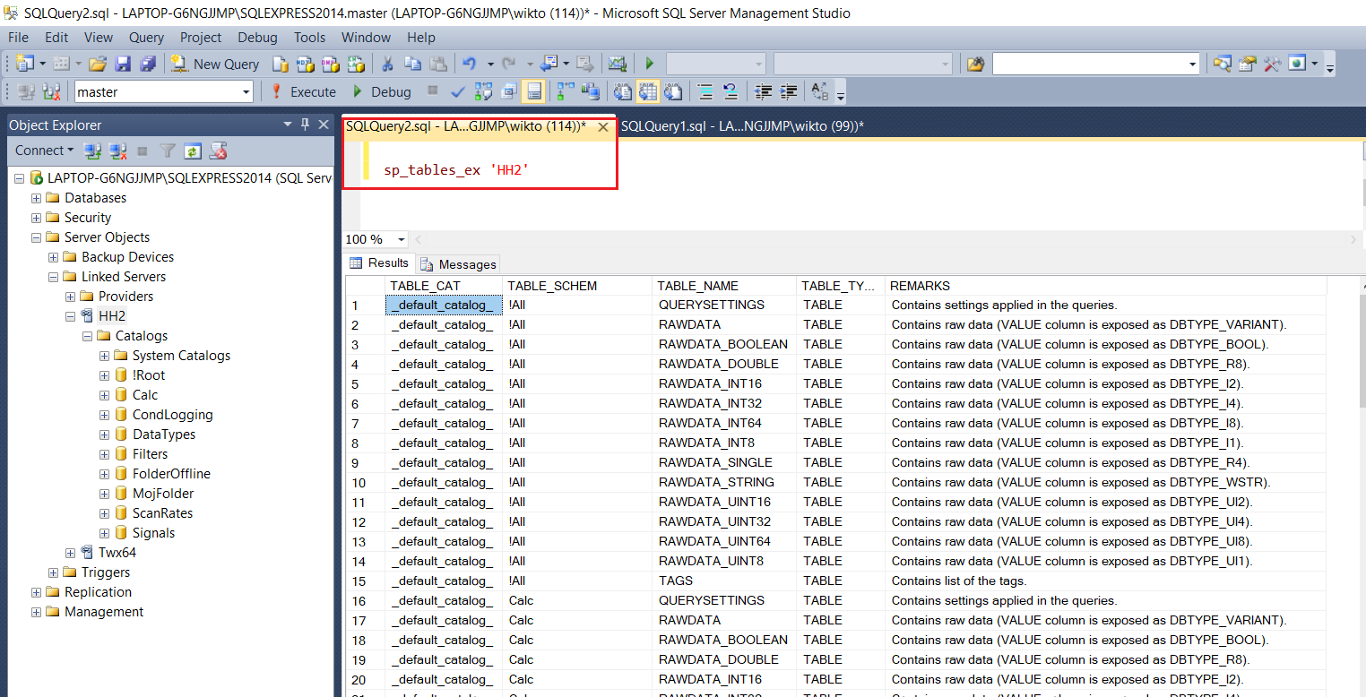 Agregacja i zapis danych w systemach klasy SCADA, MES, ERP.